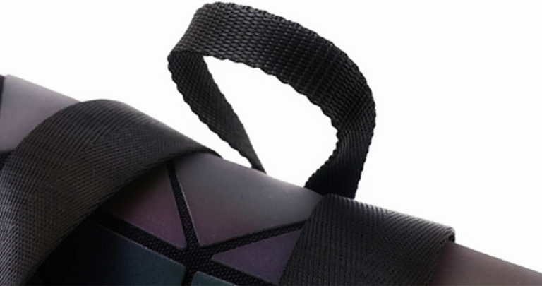 The Luminous Backpack | Geometric Holographic Backpack Reflective ...